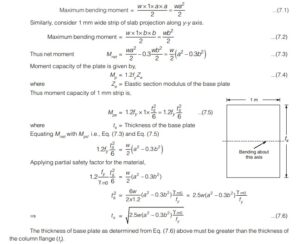 Slab Base - Design of Steel Structures - Civil Engineering
