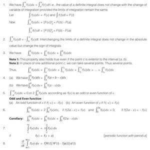 Properties of Definite Integrals – Rules & Examples